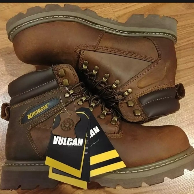 KRISBOW – SAFETY SHOES – VULCAN BROWN & BLACK | WordPress Site